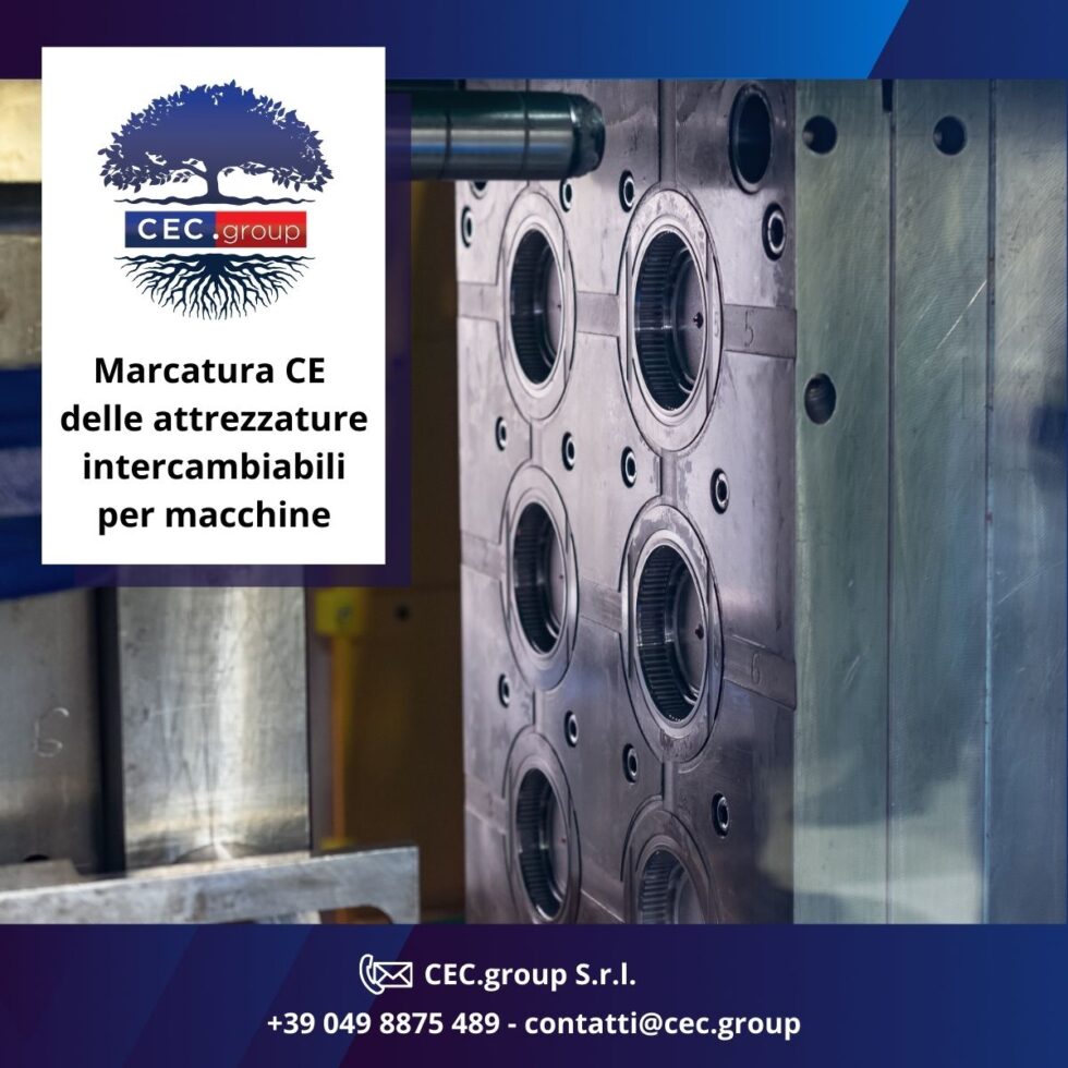 Marcatura CE attrezzature intercambiabili - CEC.group Ti supporta